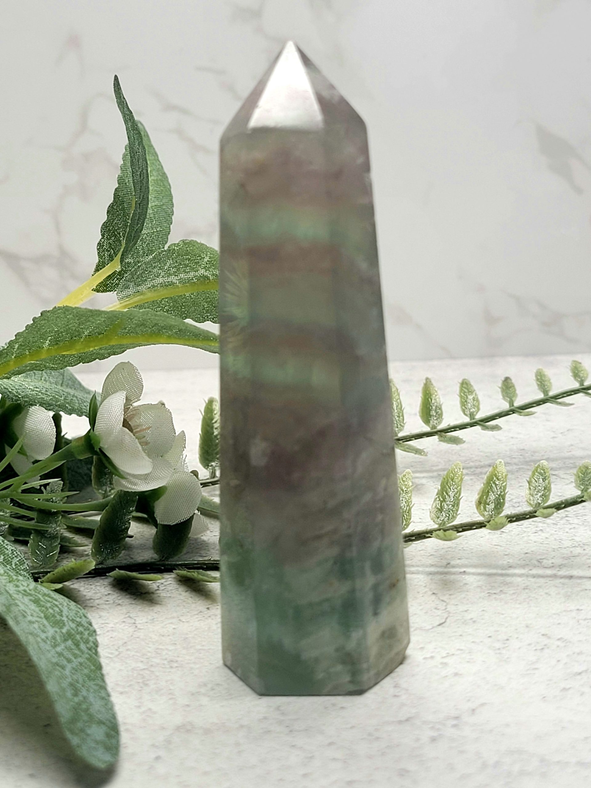 Watermelon Fluorite 95g — Starseed Crystal | Holistic Shop