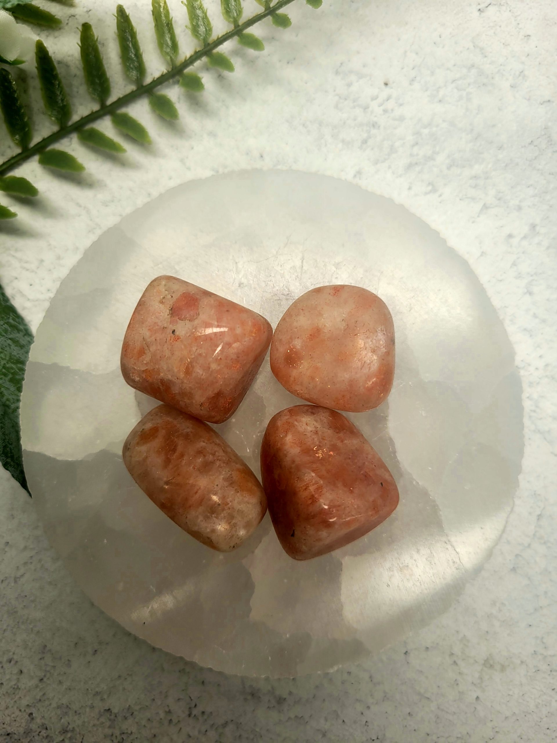 Sunstone Tumble Stone — Starseed Crystal | Online Crystal & Wellness Shop