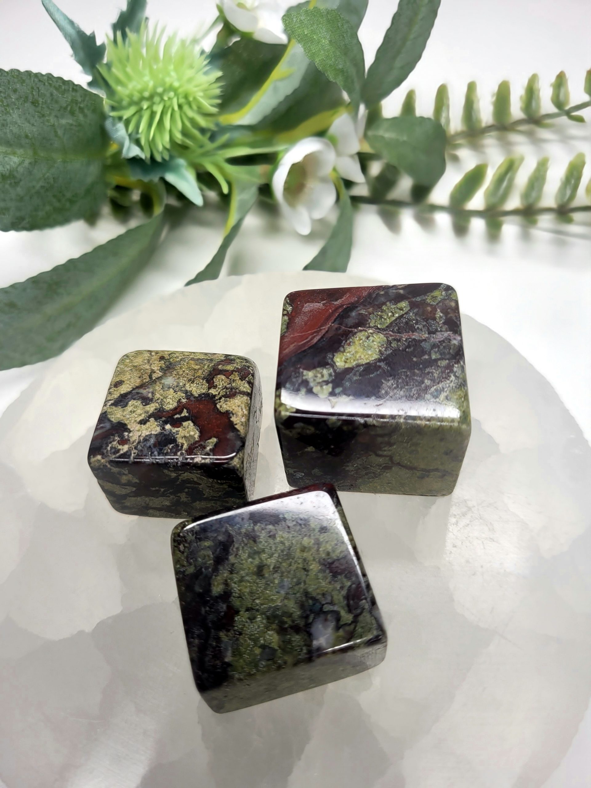 Dragon Blood Stone Tumble — Starseed Crystal | Online Crystal ...